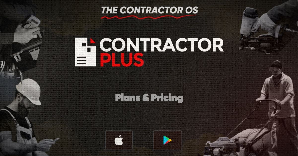 Plans & Pricing | Start With Contractor+ Free