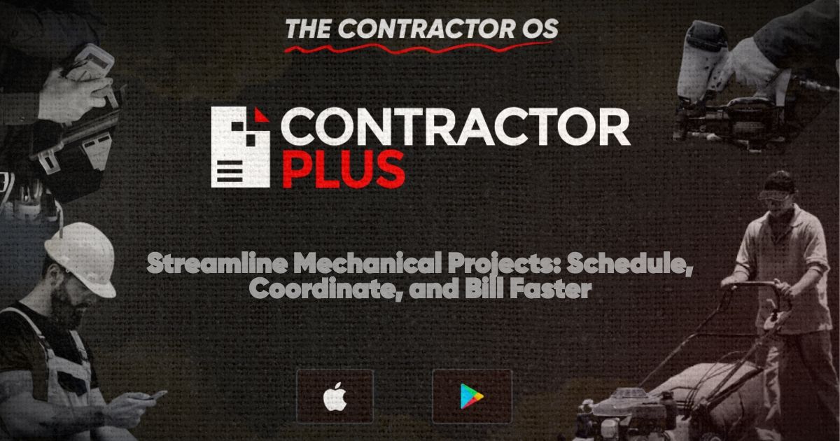 Mechanical Contractor Software for Work